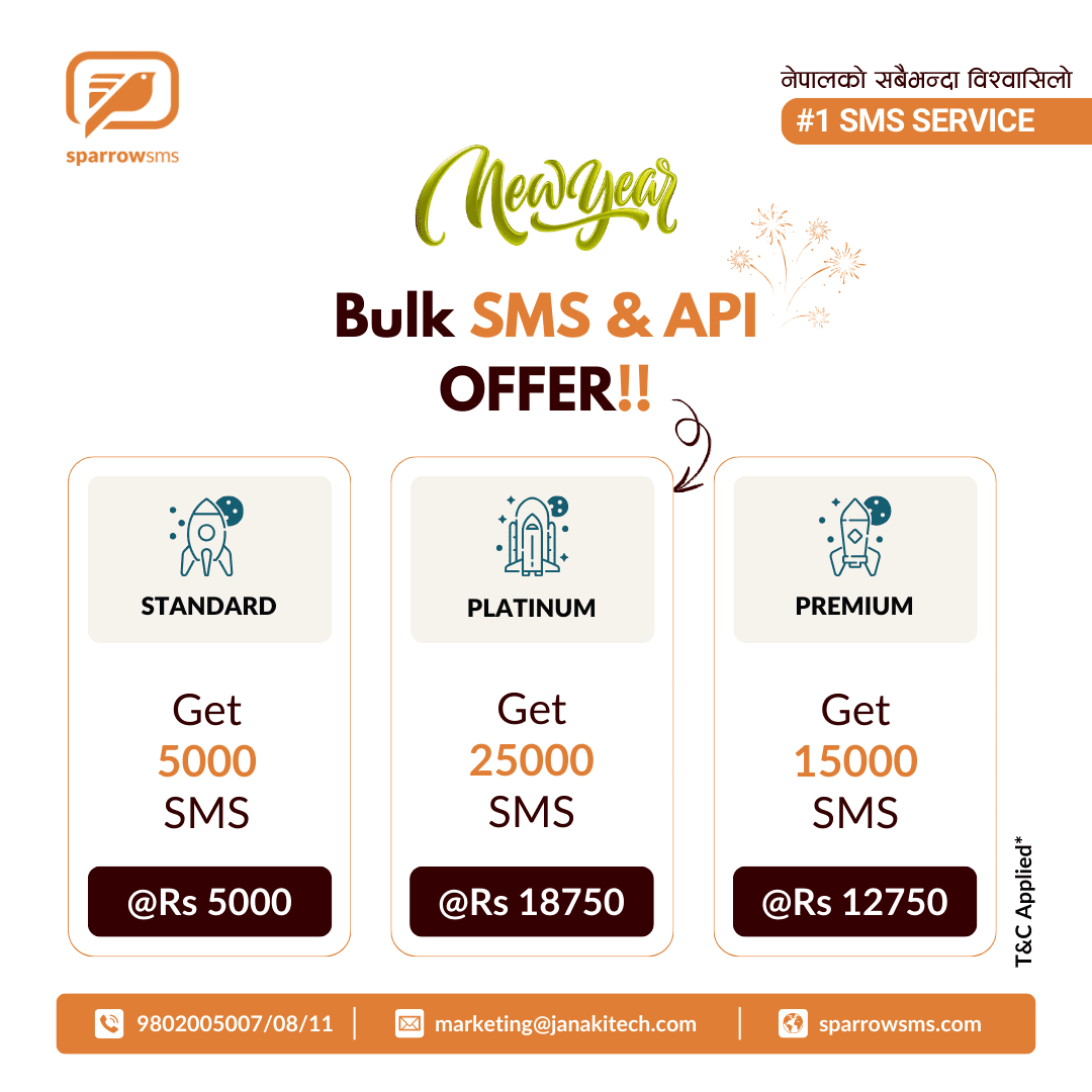 Bulk sms service provider in nepal | Best Bulk SMS service